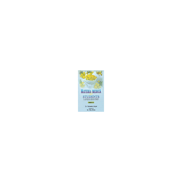 Materia Medica for Students - II - Emryss Materia Medica for Students - II - Emryss