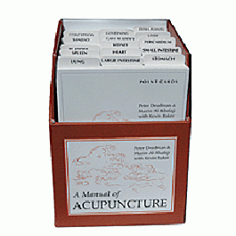 A Manual of Acupuncture Points Cards - Emryss